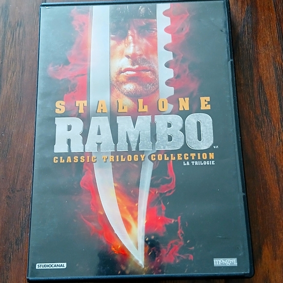 Universal | Media | Rambo Classic Trilogy Collection On Dvd Sylvester ...